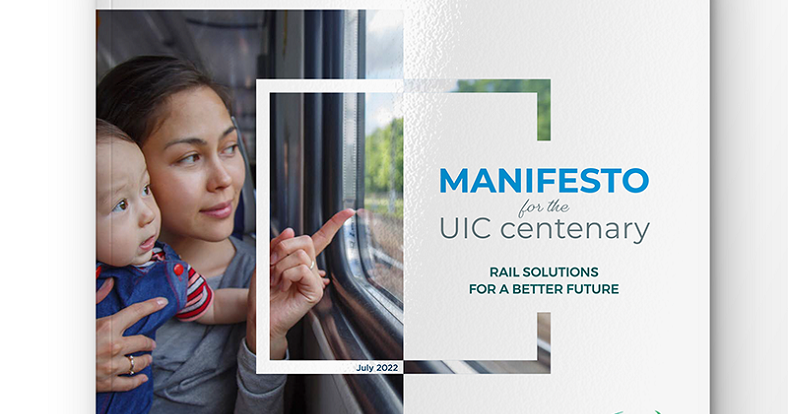 UIC publishes its Manifesto: Rail solution for a better future | UIC Communications