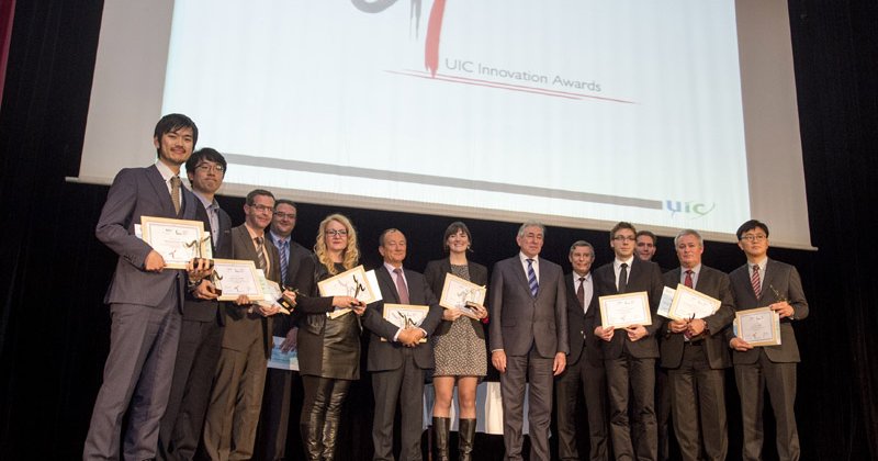 2nd “UIC Research and Innovation Awards” presented in Paris on the ...
